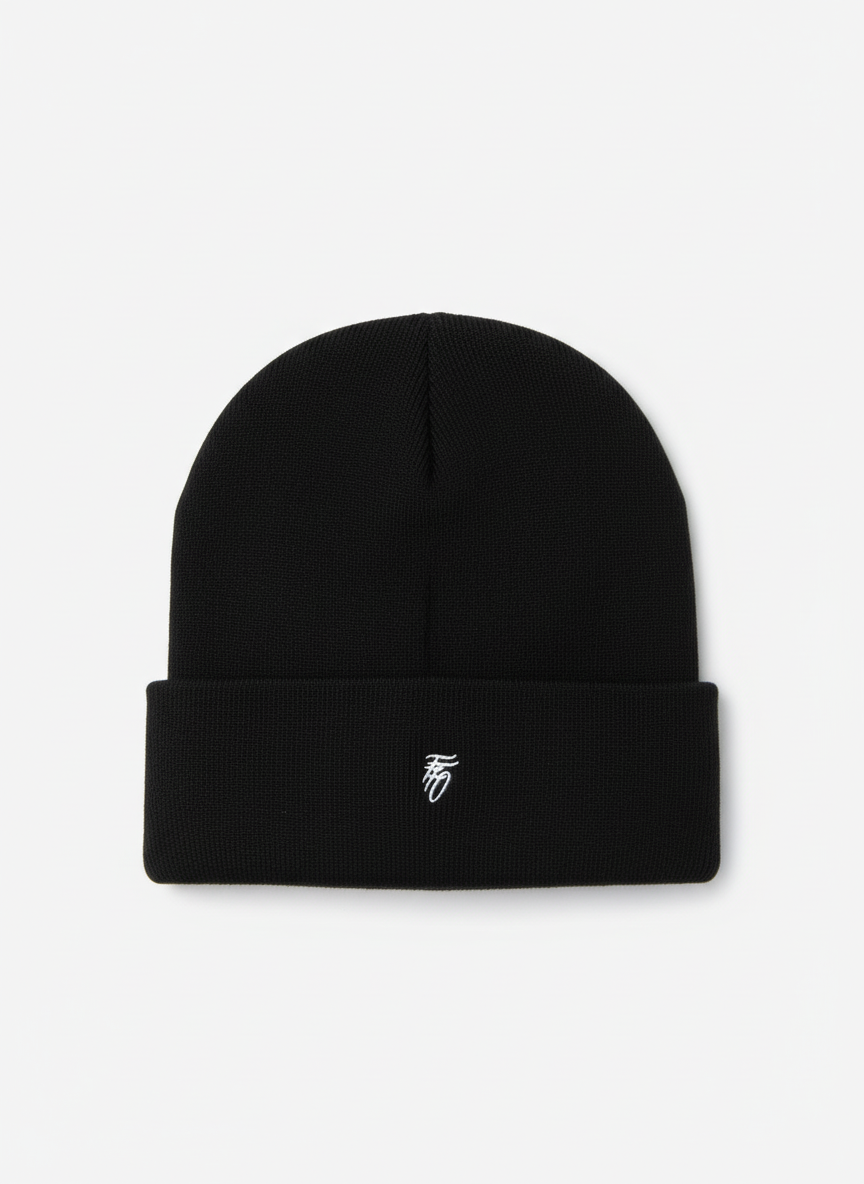 FFO CLOTHING | Classic Cuffed Beanie - BLACK – FFO Clothing
