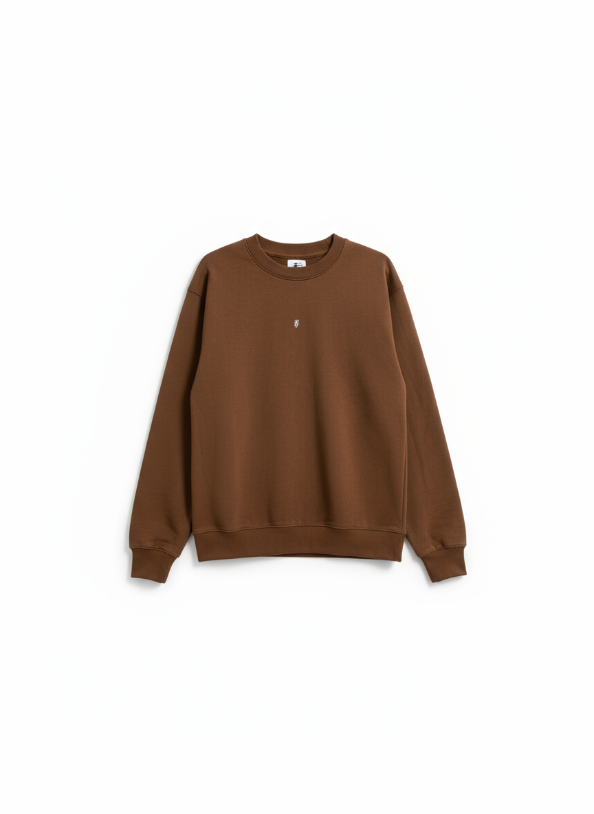FFO CLOTHING | Classic Crewneck - BROWN – FFO Clothing